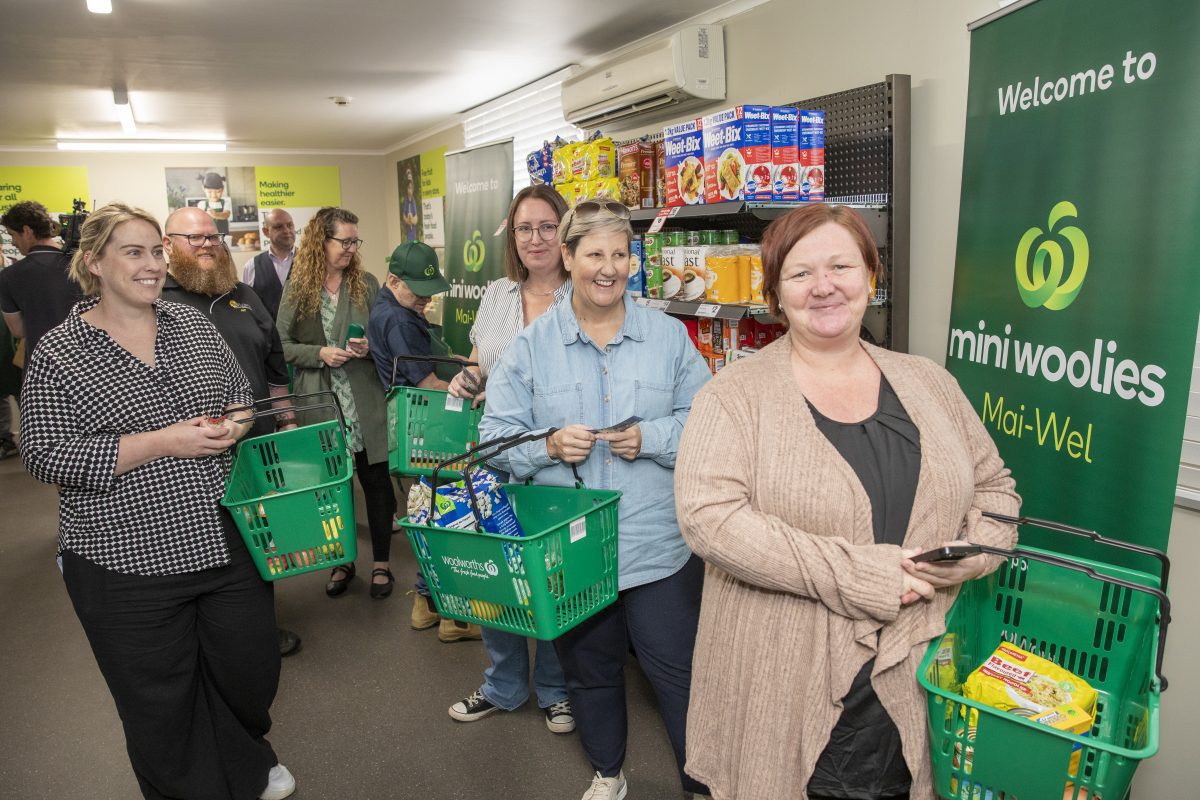 Celebrating the Grand Opening of Mai-Wel’s Mini Woolies Store - Mai-Wel